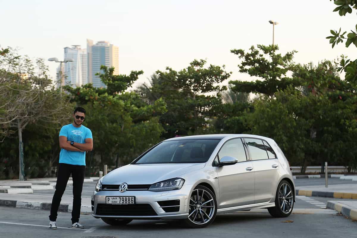 تجربة قيادتنا لسيارة فولكس فاجن جولف ار 2015 | ArabGT