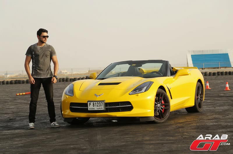 تجربة قيادتنا لسيارة كورفيت سي 7 ستينغراي كشف 2015 | ArabGT